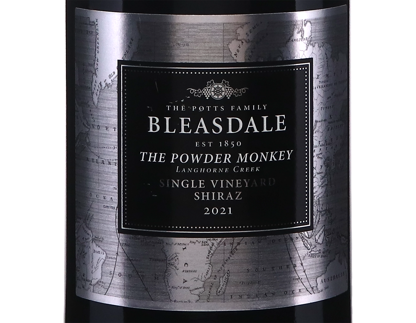 Bleasdale Powder Monkey Single Vineyard Langhorne Creek Shiraz 2021