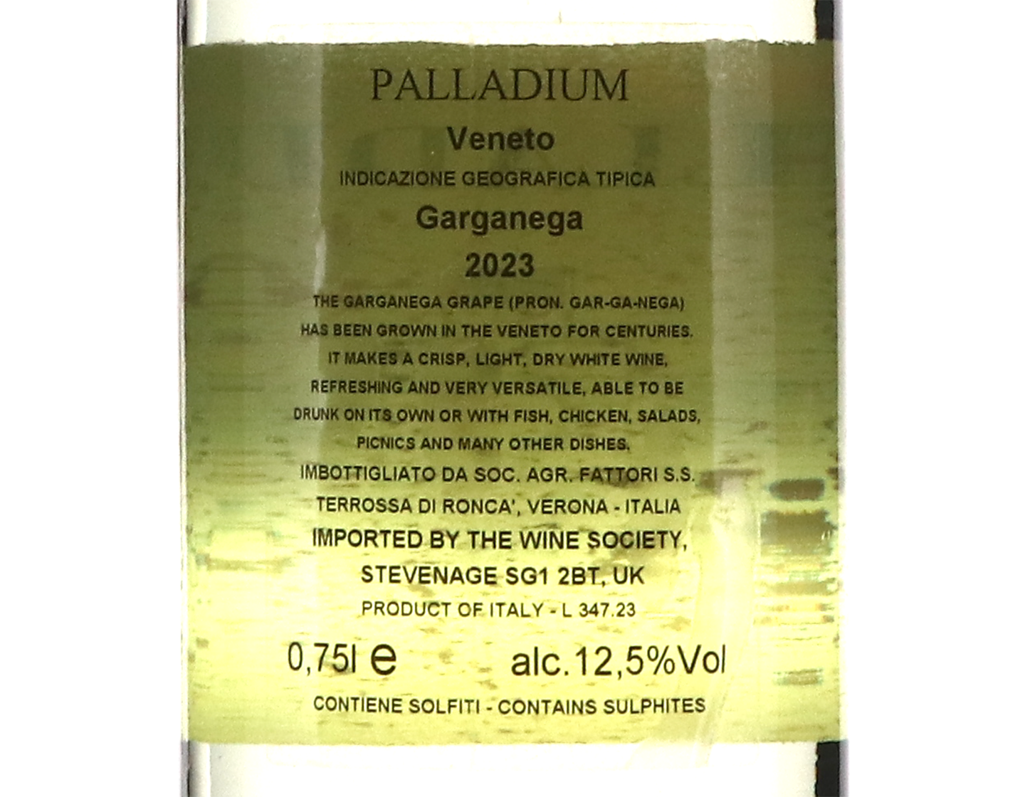 Palladium Garganega, Veneto 2023