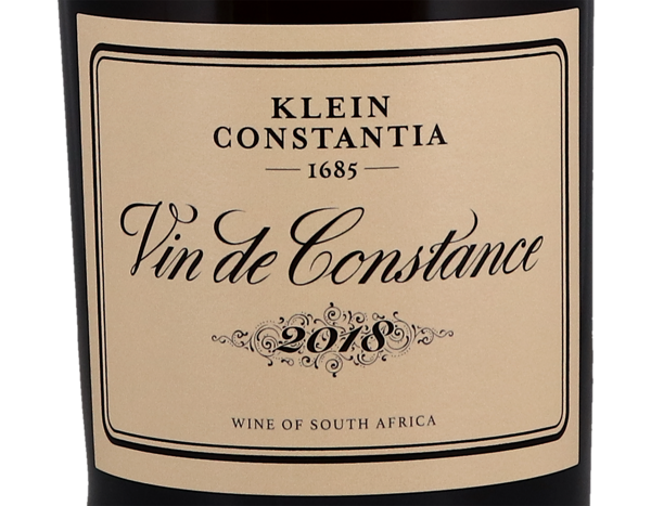 Klein Constantia Vin de Constance Natural Sweet Wine, Constantia 2018 50cl