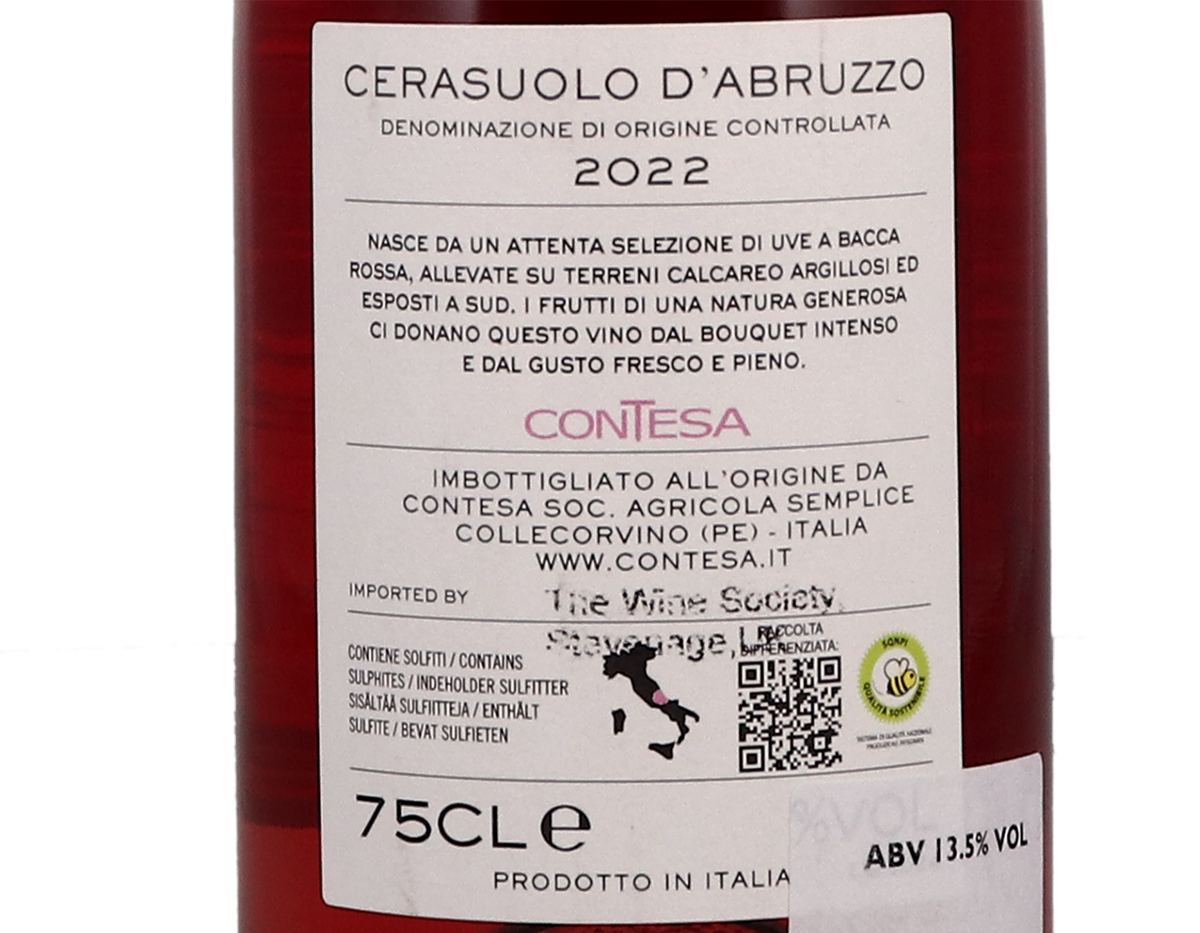 Cerasuolo d'Abruzzo, Contesa 2022