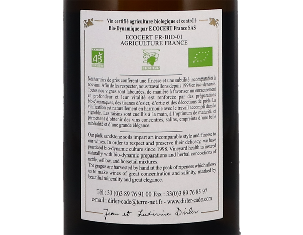 Riesling Grand Cru Kessler HW, Domaine Dirler Cade 2013