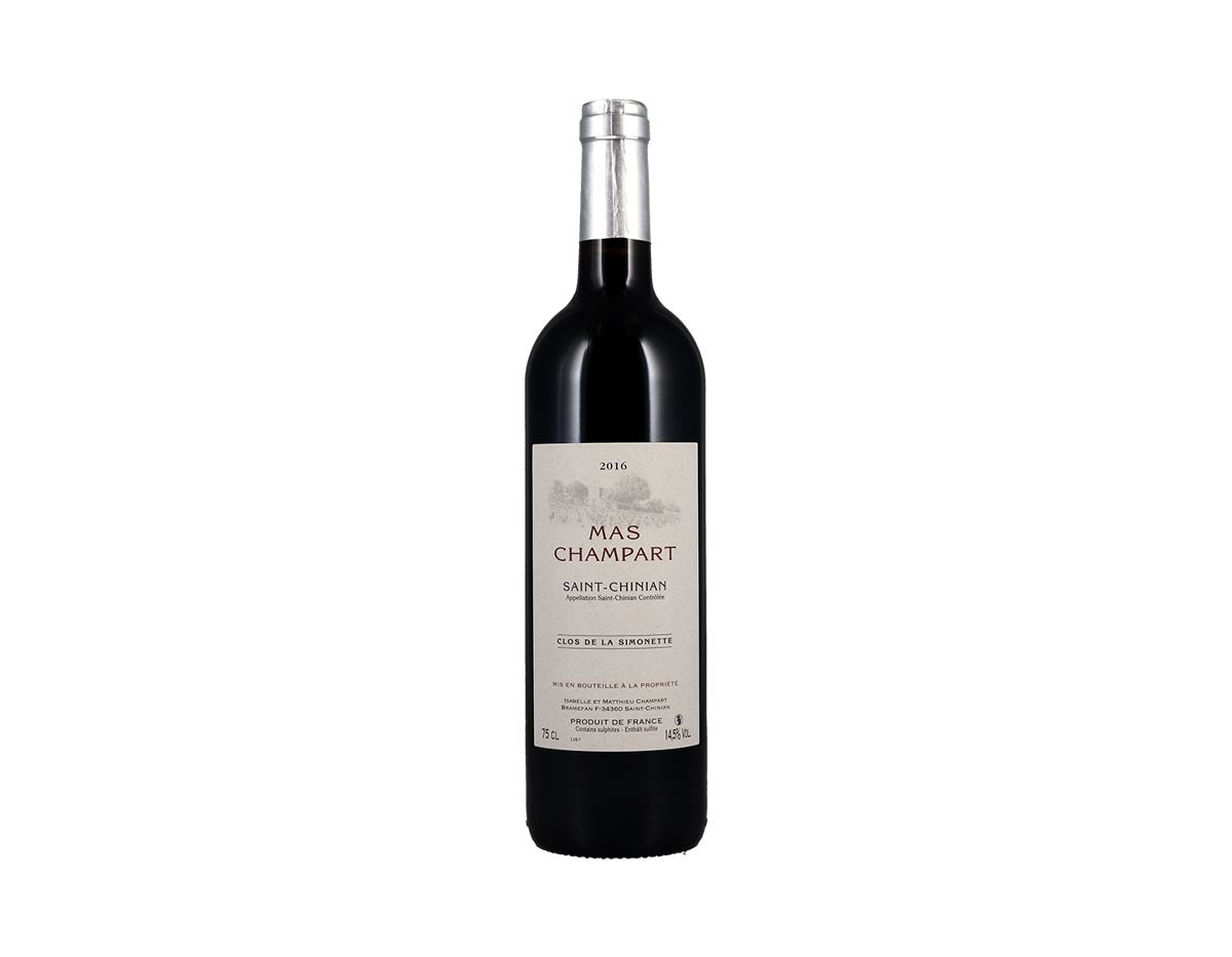 Saint-Chinian Clos de la Simonette, Mas Champart 2016