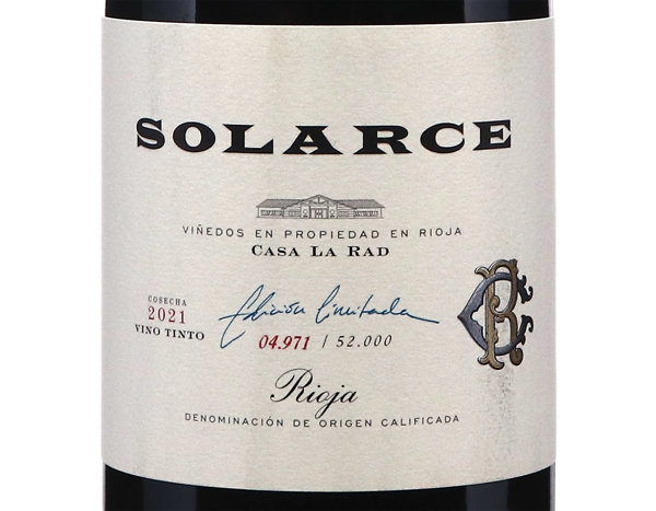 Casa La Rad Solarce, Rioja 2021