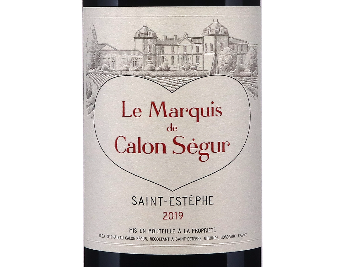 Marquis de Calon, Saint-Estèphe 2019