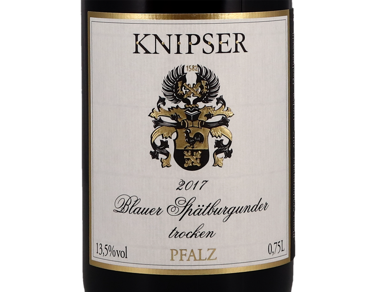 Blauer Spatburgunder, Pfalz, Weingut Knipser 2017