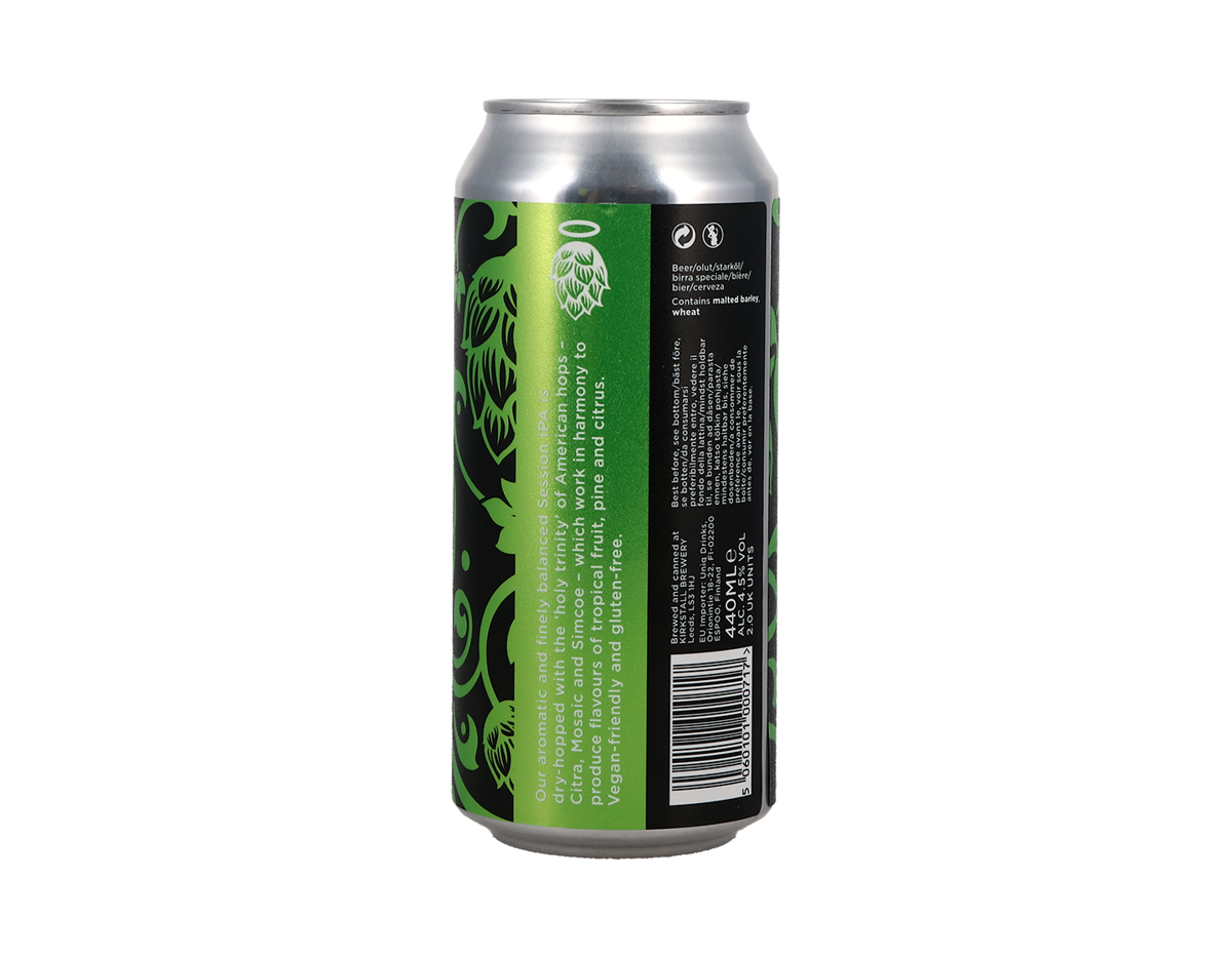 Virtuous Session IPA, Kirkstall Brewery, Leeds 4.5% 440ml