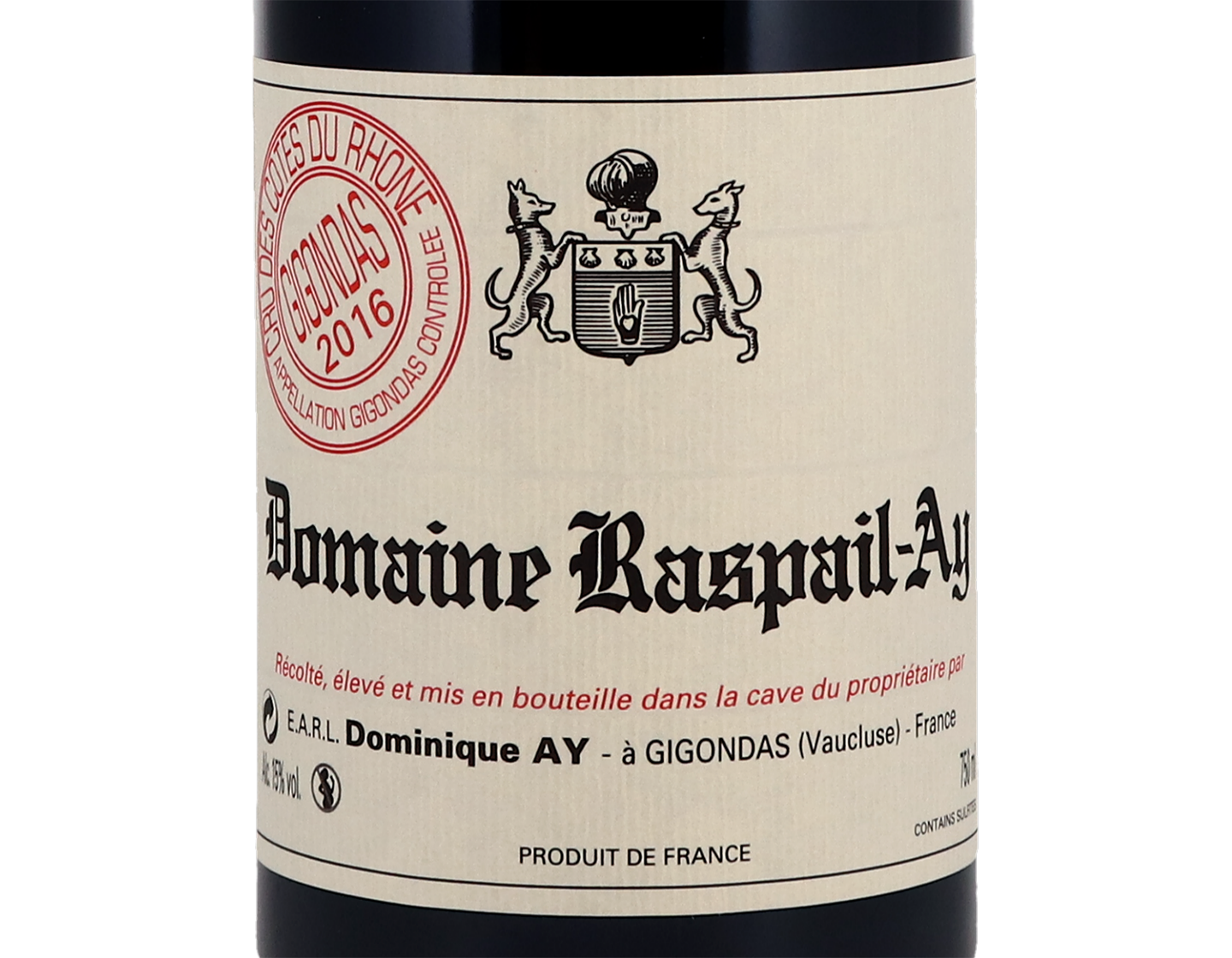 Gigondas, Domaine Raspail-Ay 2016