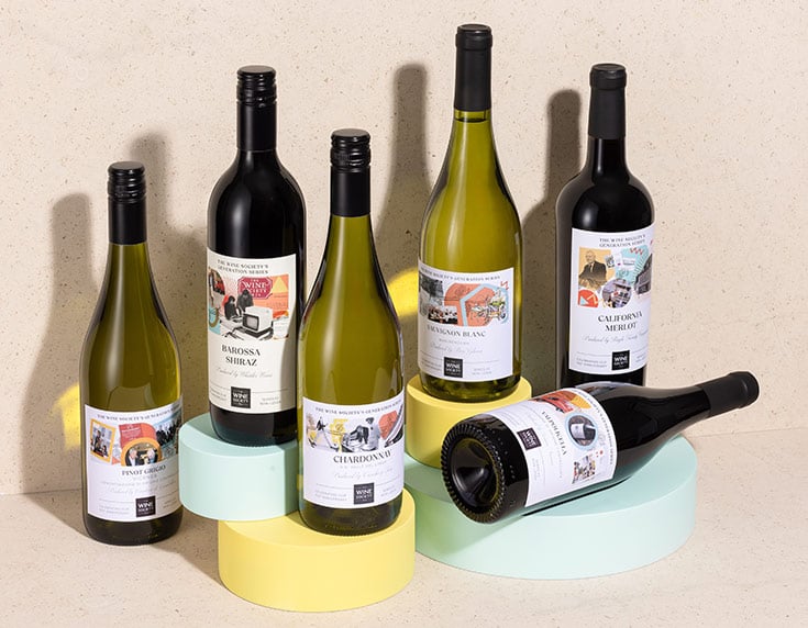 Anniversary French wines