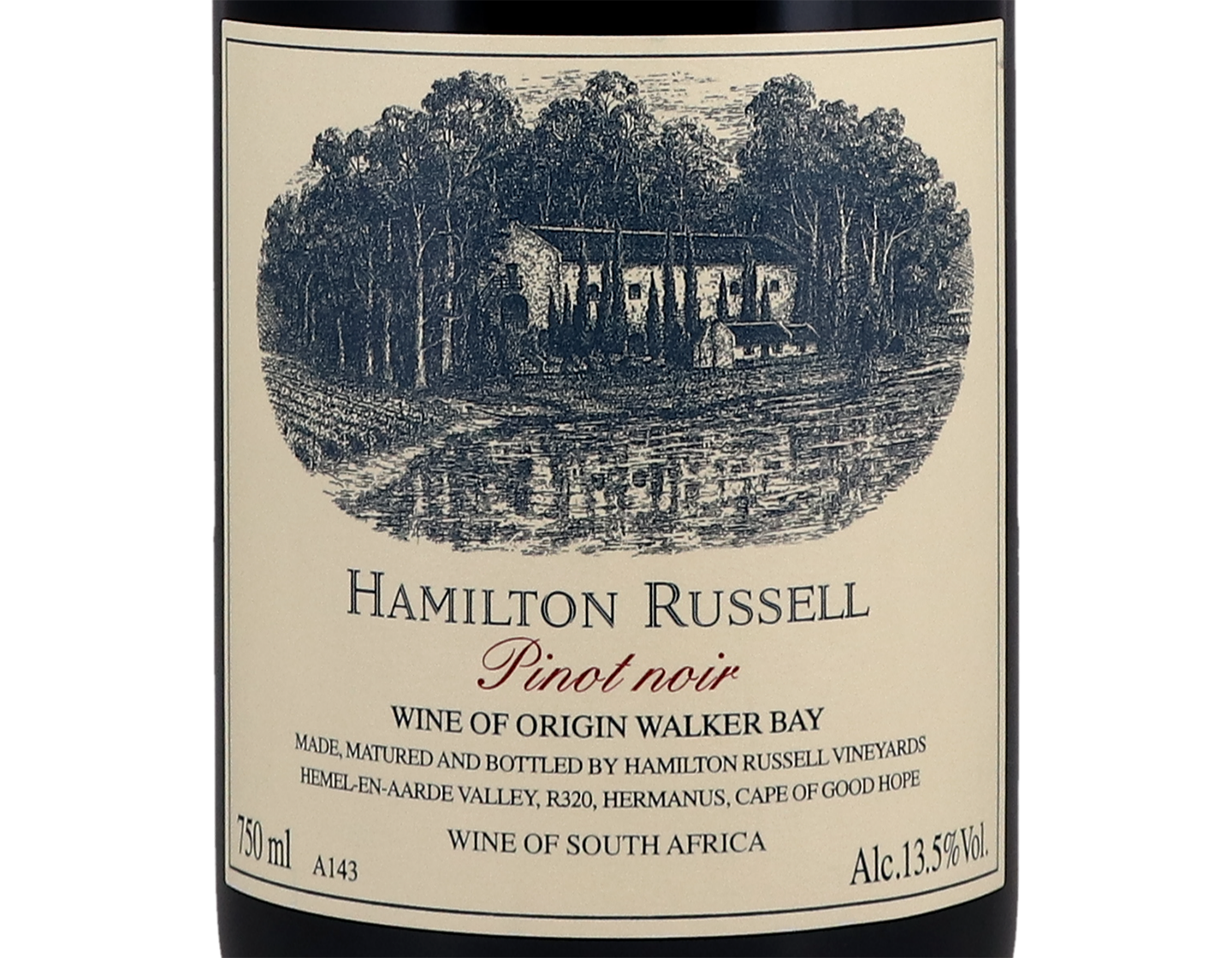 Hamilton Russell Pinot Noir, Walker Bay 2019