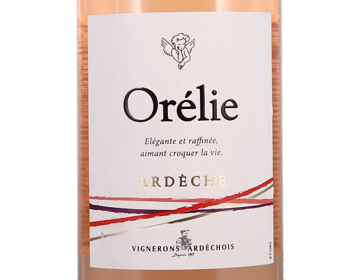 Orélie, Ardèche Rosé, Vignerons Ardéchois 2022