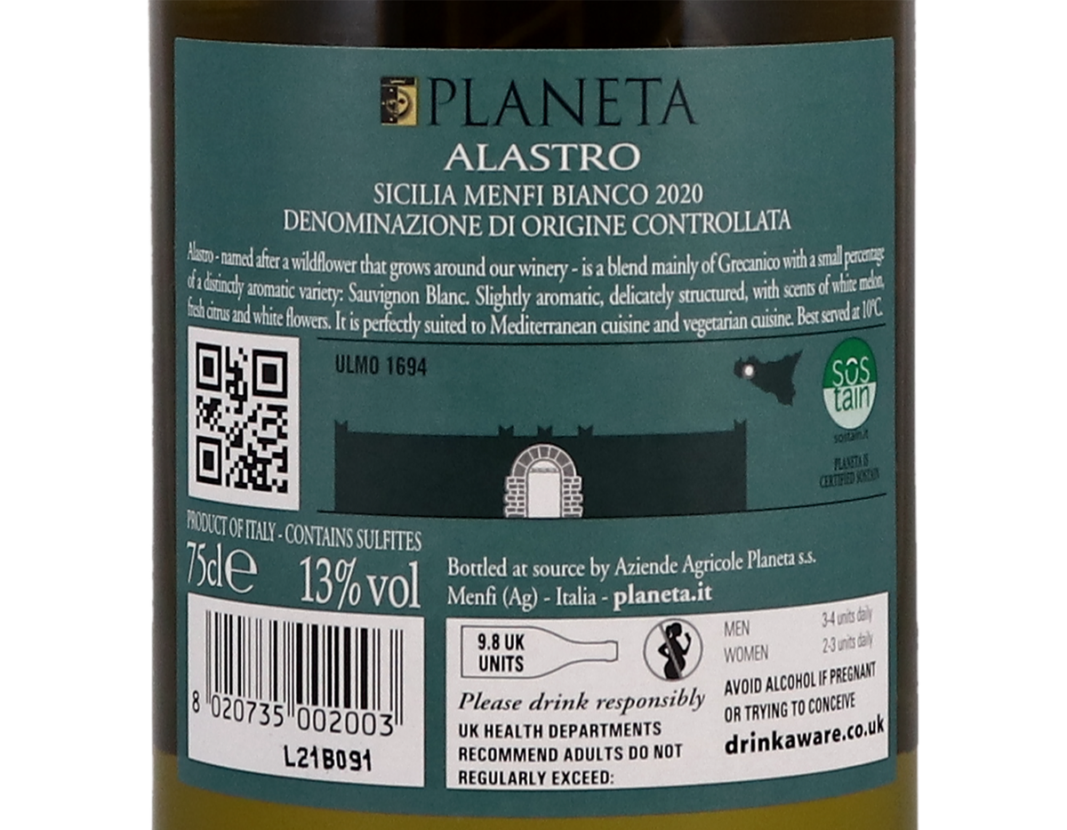 Alastro Sicilia Menfi Planeta 2020