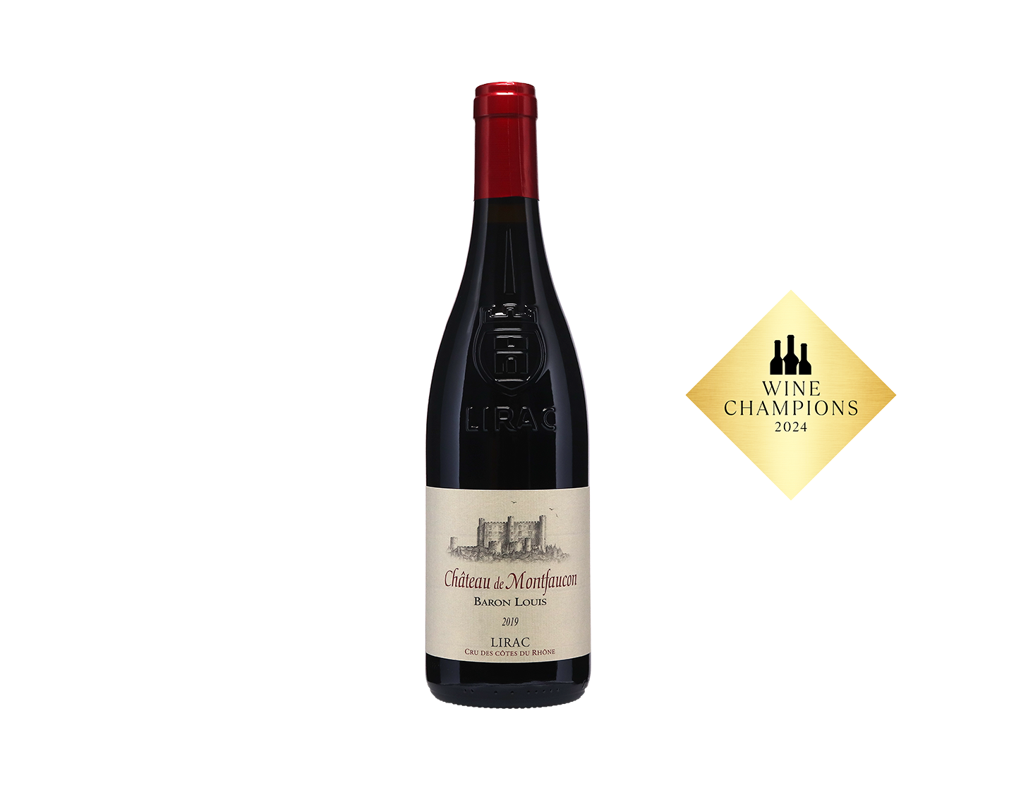 Lirac Rouge Baron Louis, Château de Montfaucon 2019