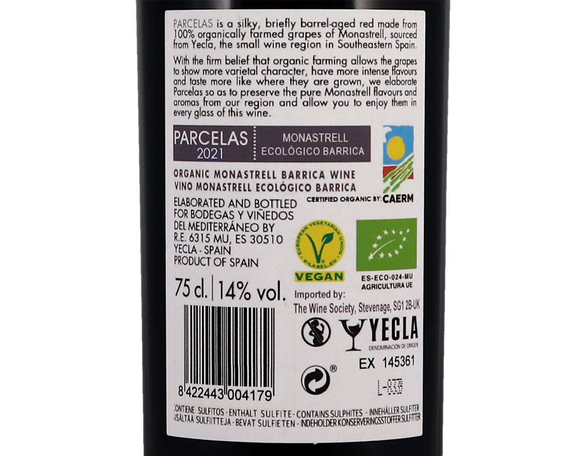 Parcelas Ecológico Monastrell, Yecla 2021