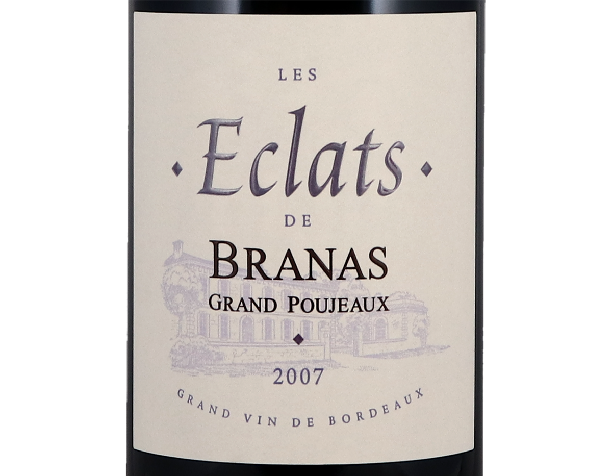 Les Eclats de Branas Grand-Poujeaux, Moulis-en-Médoc 2007