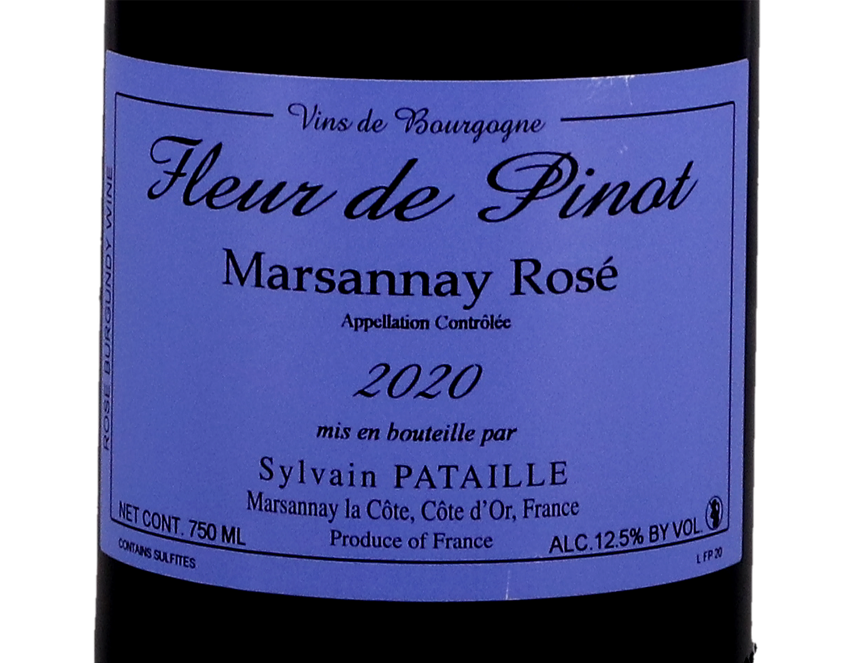 Domaine Sylvain Pataille, Marsannay Rosé Fleur de Pinot 2020