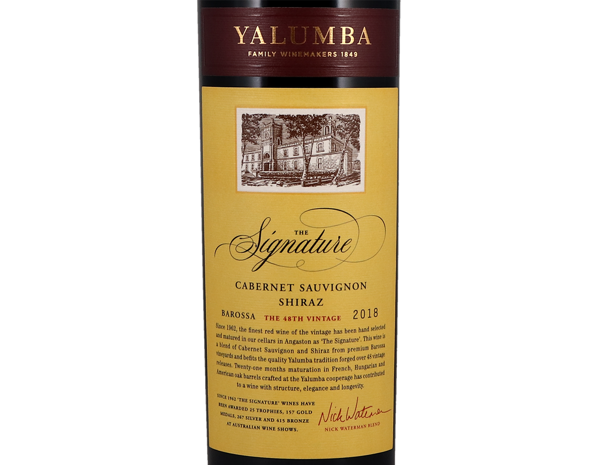 Yalumba ‘The Signature’ Barossa Cabernet Sauvignon-Shiraz 2018