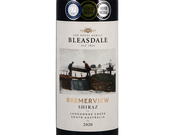 Bleasdale Bremerview Langhorne Creek Shiraz 2020 Halves