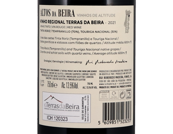 Rui Madeira 'Altos da Beira', Terras da Beira 2021