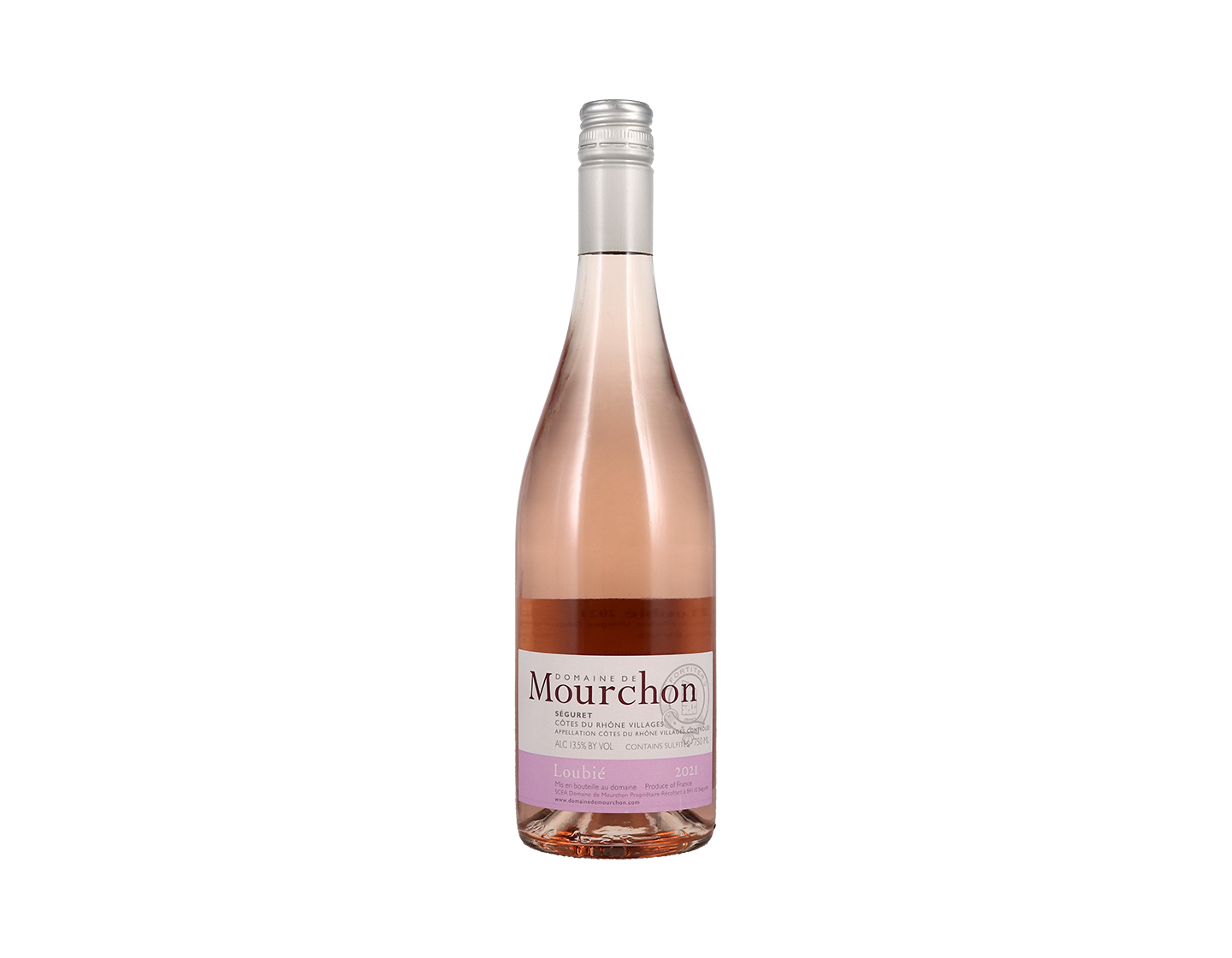 Séguret Côtes-du-Rhône Villages Loubié Rosé, Domaine de Mourchon 2021