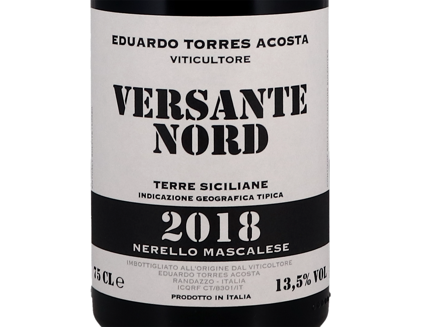 Nerello Mascalese Versante Nord Terre Siciliane, Eduardo Torres Acosta 2018