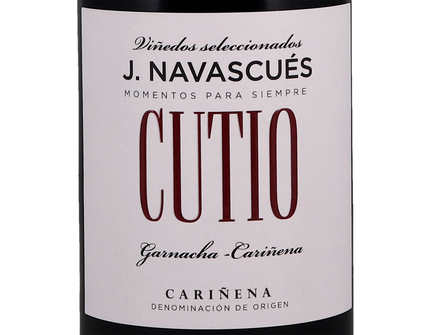 Cutio Garnacha Carineña, Carineña 2020