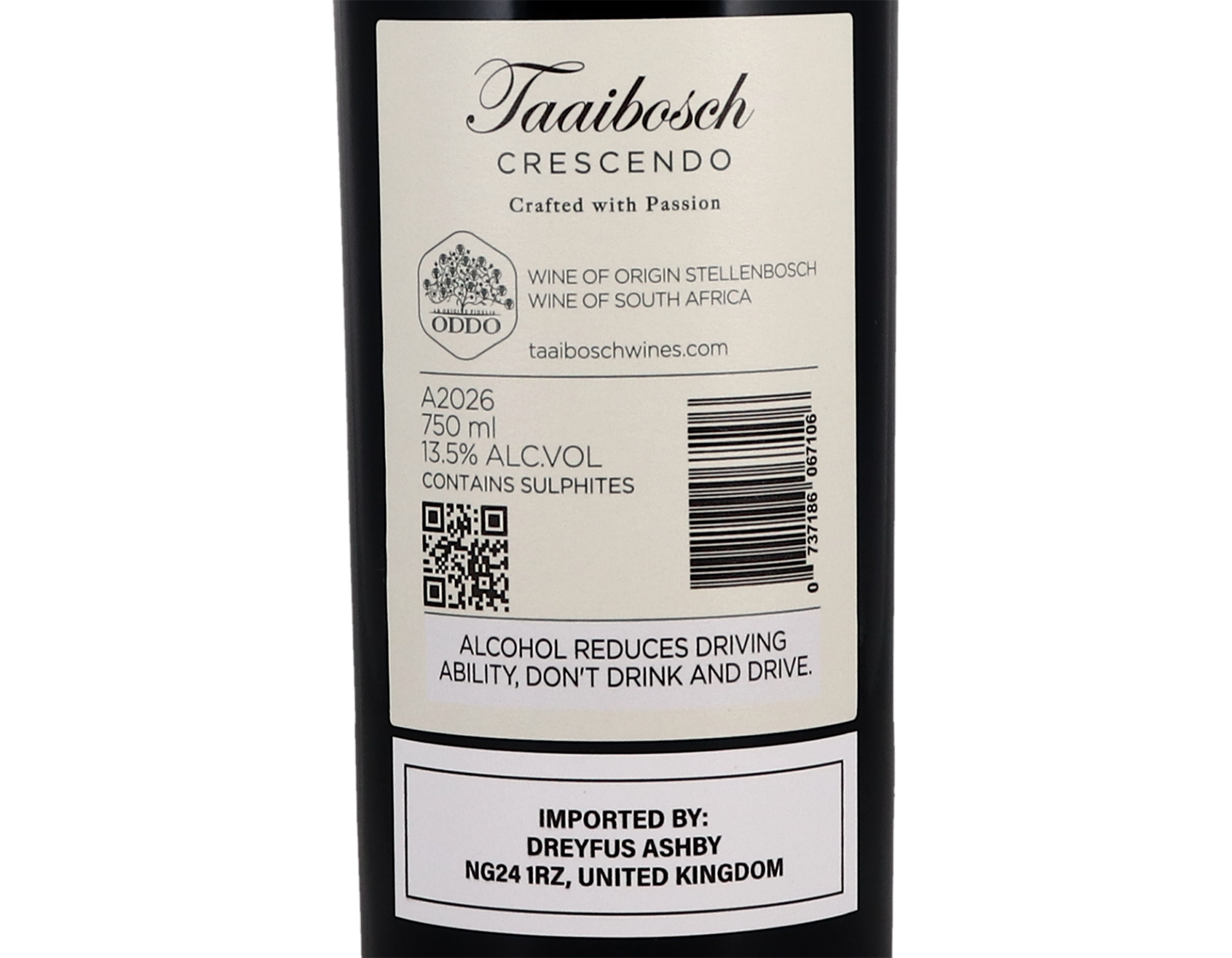 Taaibosch 'Crescendo', Stellenbosch 2019