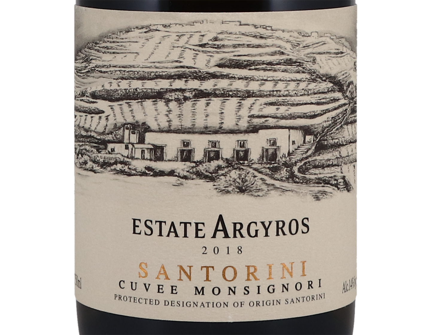 Assyrtiko Cuvee Monsignori Santorini Argyros 2018