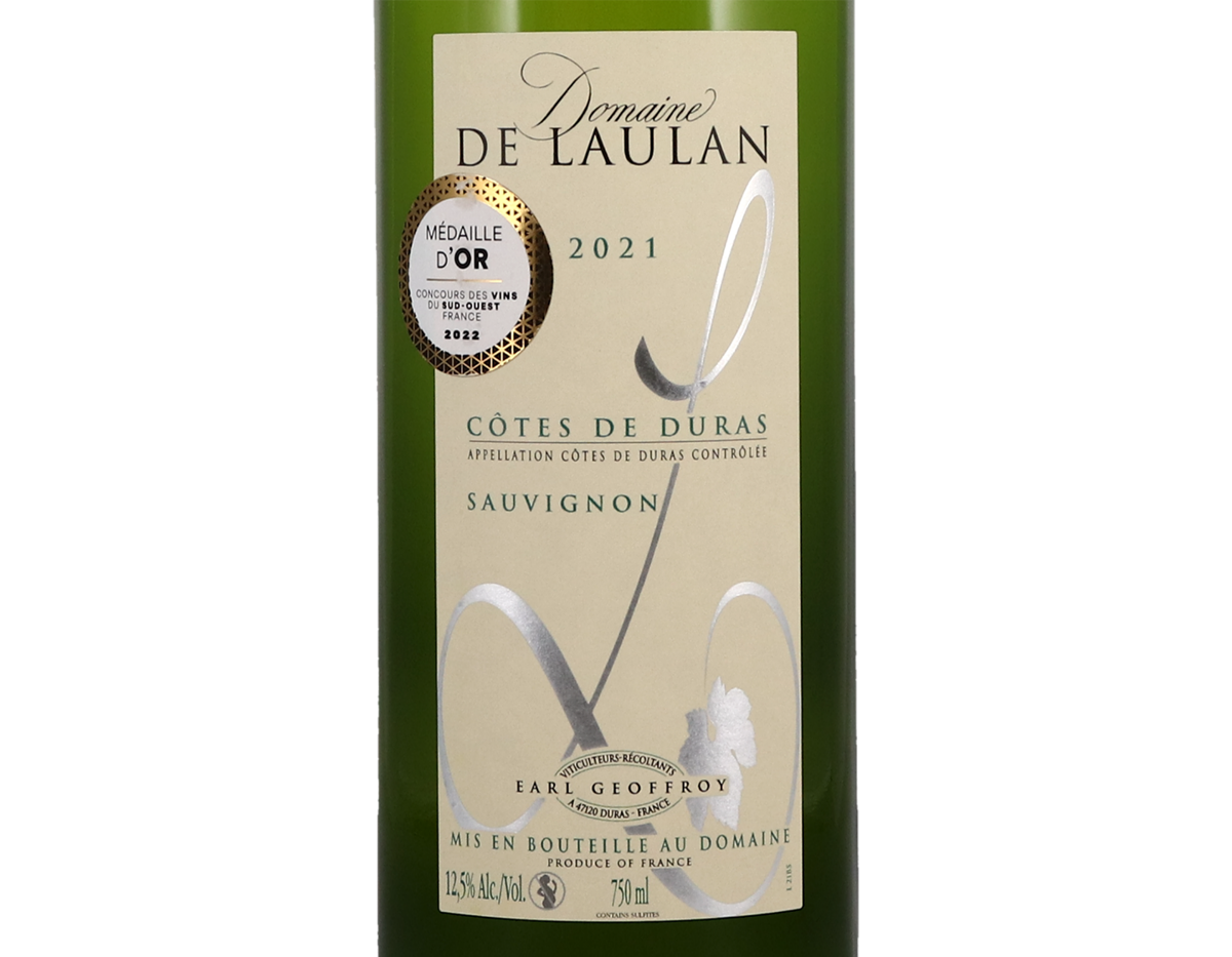 Cotes de Duras Sauvignon blanc Domaine de Laulan 2021