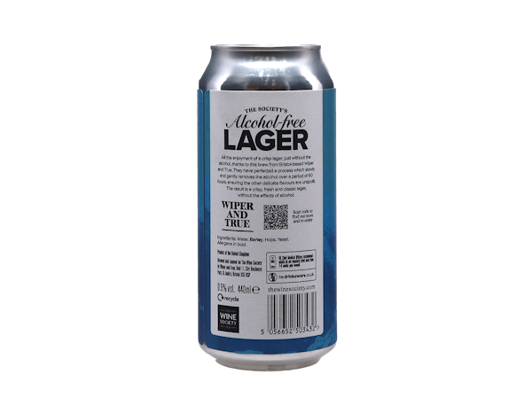 The Society's Alcohol Free Lager