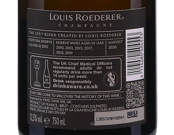 Louis Roederer Collection Cuvée 245 Brut MV