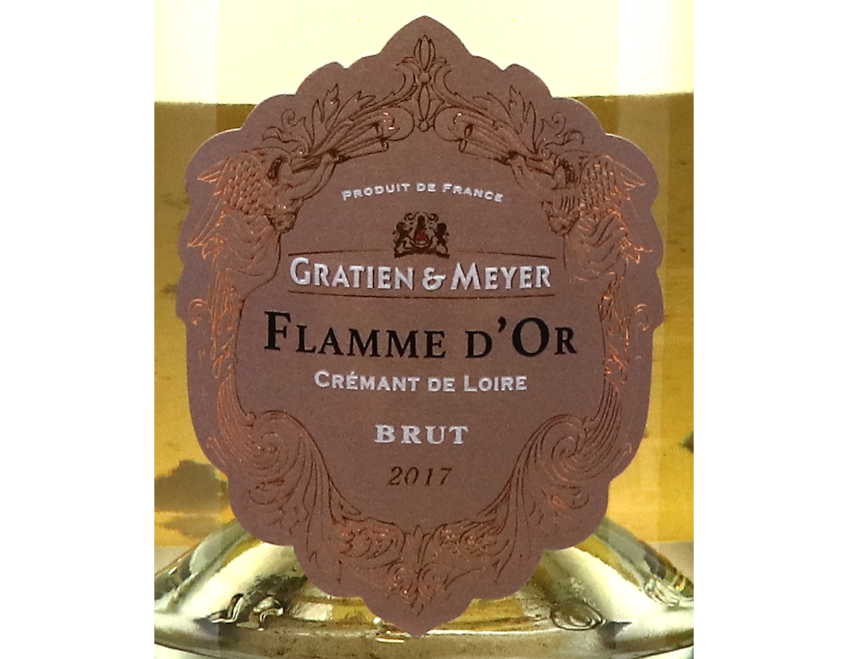 Cuvée Flamme d'Or Crémant de Loire Brut, Gratien & Meyer 2017