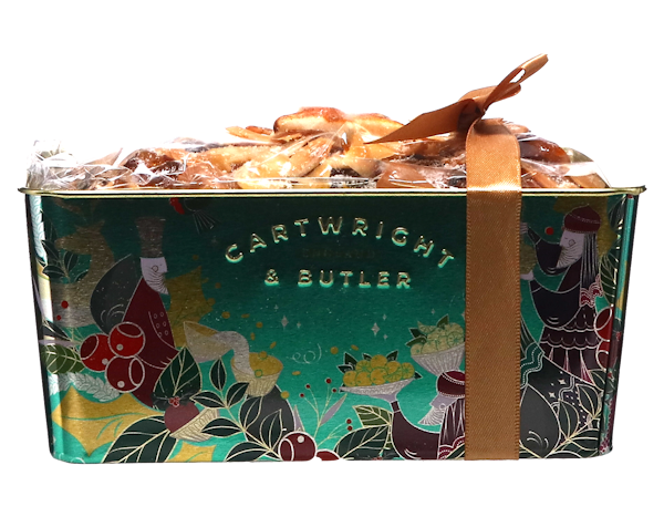 Cartwright & Butler Christmas Loaf Cake in Tin 530g