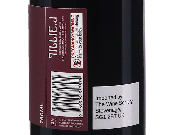 Tillie J Yarra Valley Pinot Noir 2024