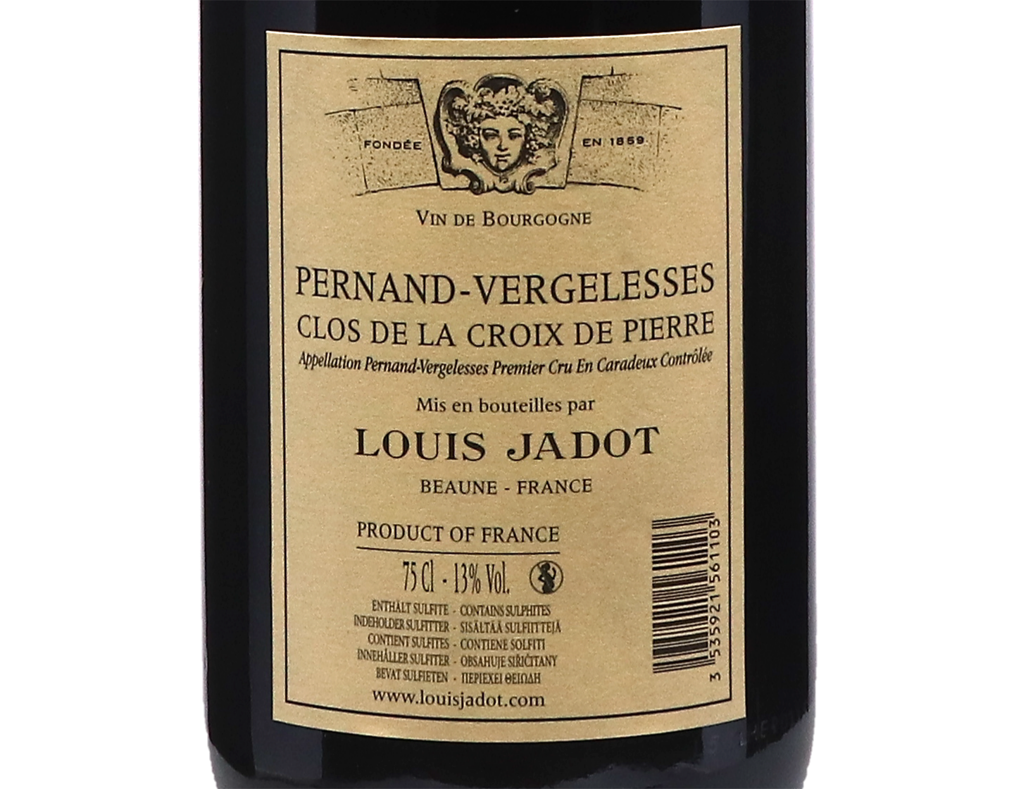 Louis Jadot, Pernand-Vergelesses Rouge Premier Cru Clos de la Croix de ...