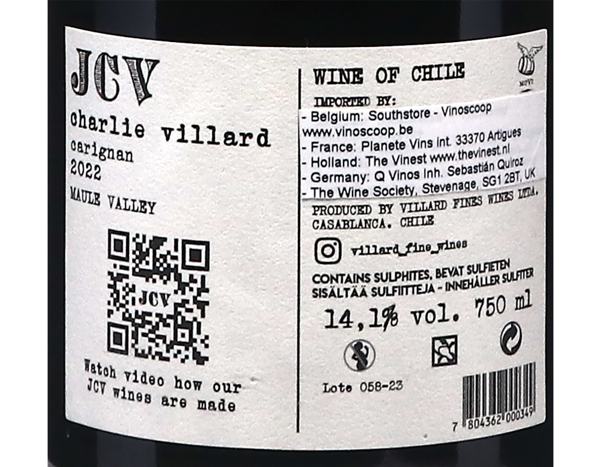 JCV Carignan 2022