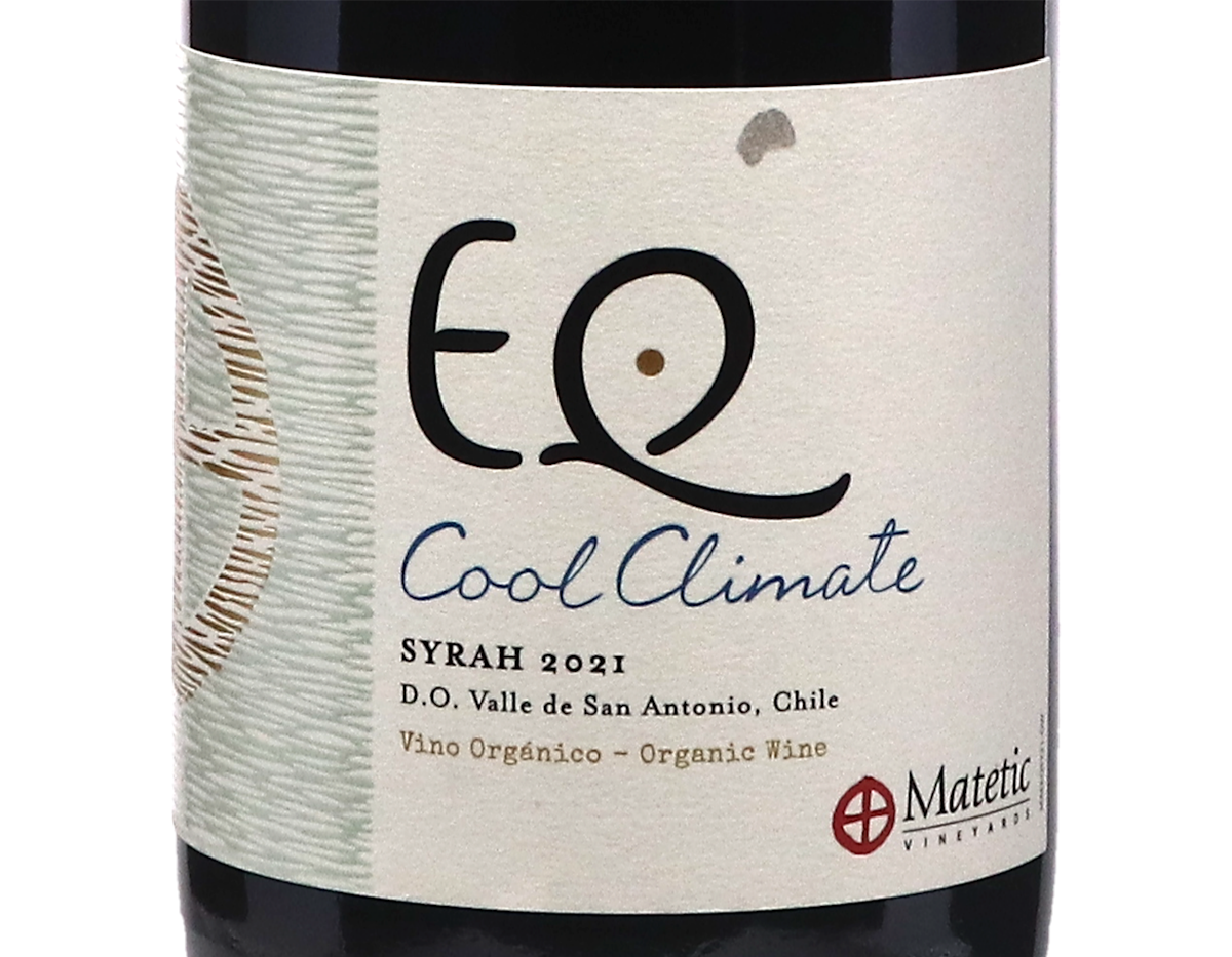 Matetic EQ D.O. San Antonio Syrah 2021