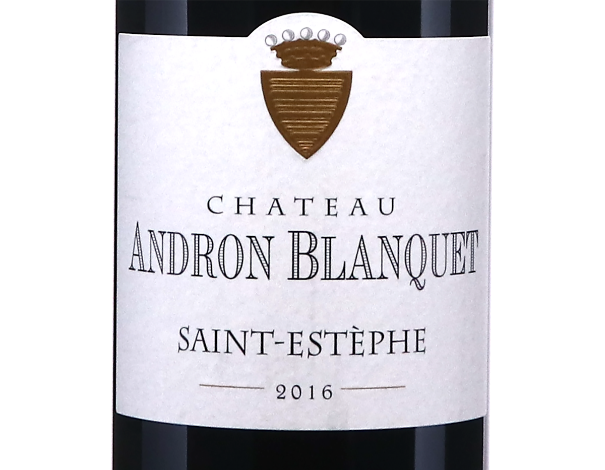 Château Andron Blanquet, Saint-Estèphe 2016