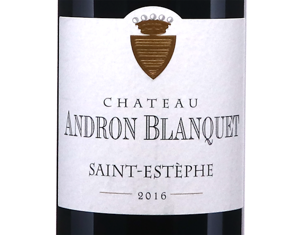 Château Andron Blanquet, Saint-Estèphe 2016