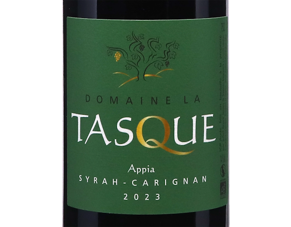 Domaine de la Tasque, 'Appia', Vin de France 2023