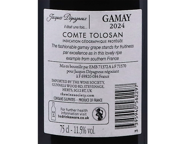 Gamay, Jacques Dépagneux, Comté Tolosan 2024
