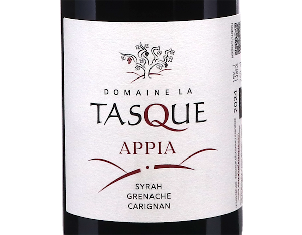 Domaine de la Tasque, ‘Appia’, IGP Pays Cathare 2024