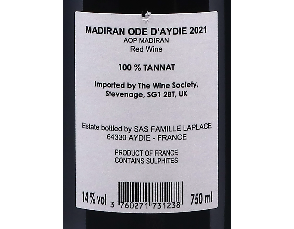 Madiran, Odé d'Aydie 2021