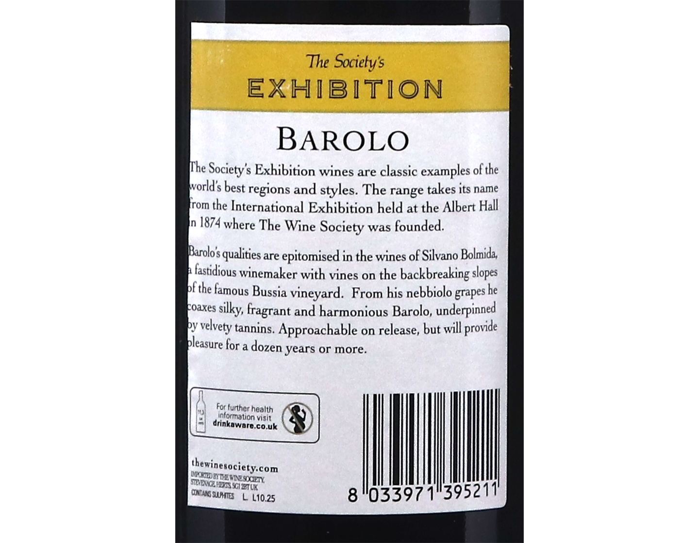 The Society's Exhibition Barolo 2021