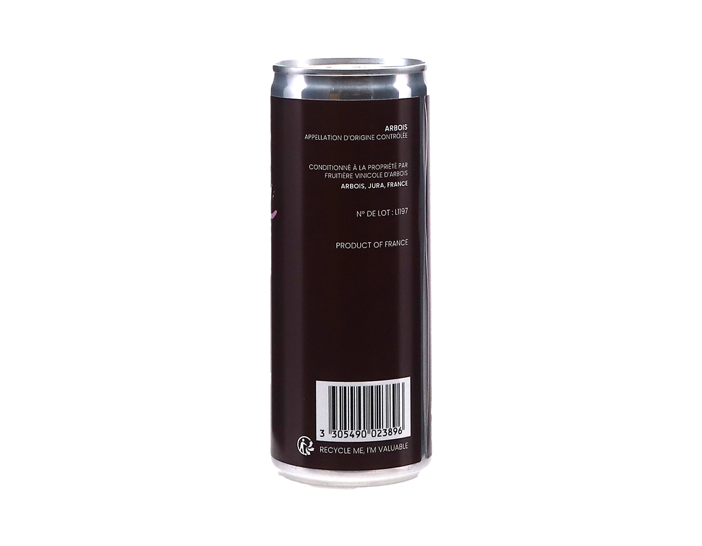 Can of Poulsard Fruitiere Vinicole D'Arbois NV 250ml