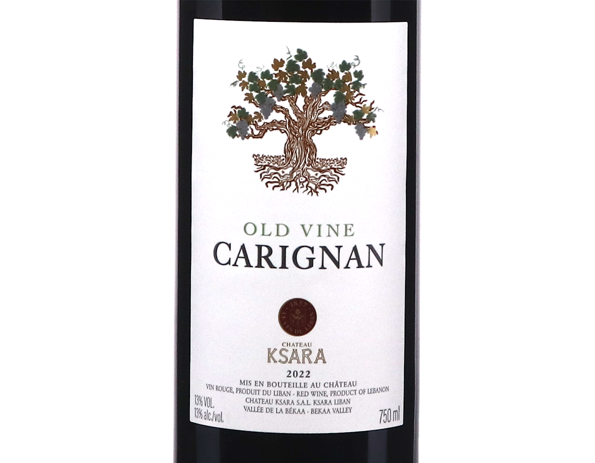 Château Ksara Old Vine Carignan, Lebanon 2022