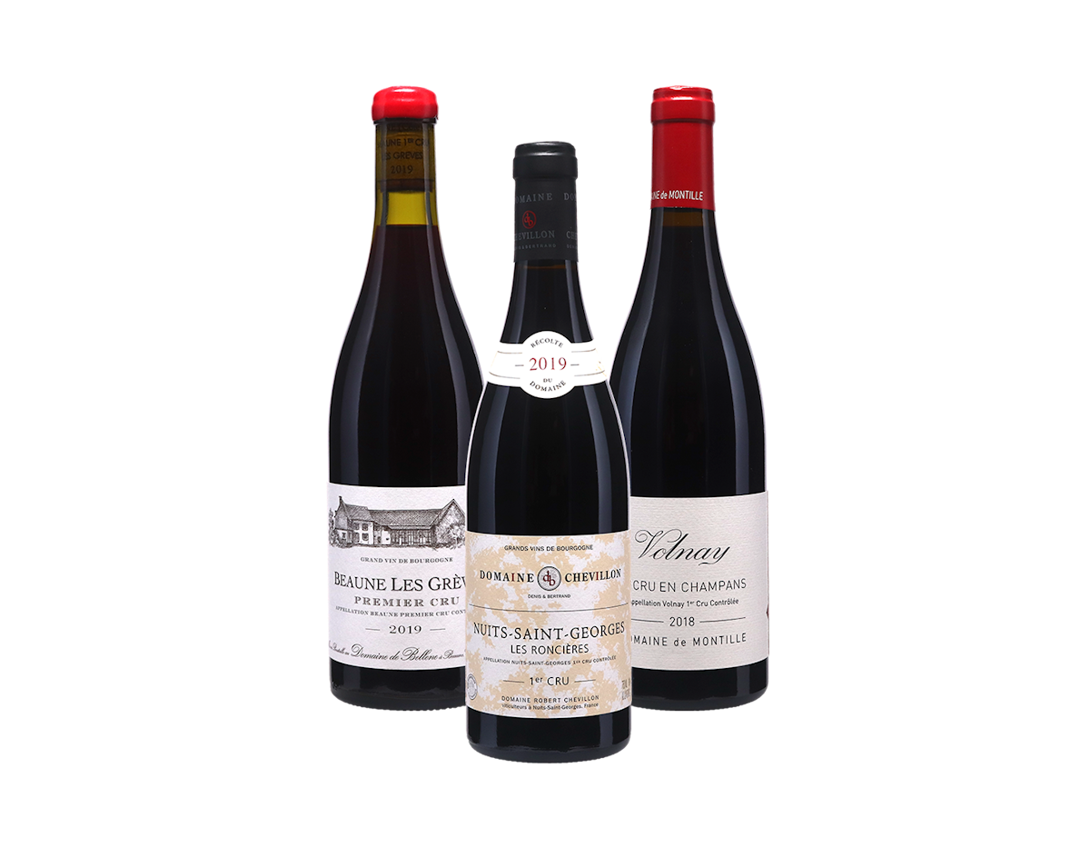 Red Burgundy Premier Cru Trio