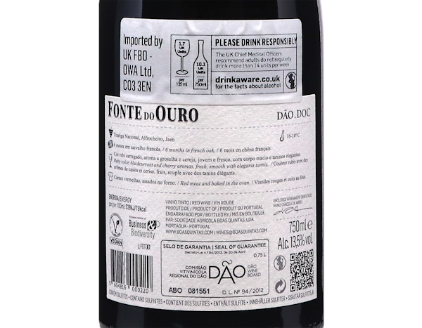 Fonte do Ouro, Dão 2021