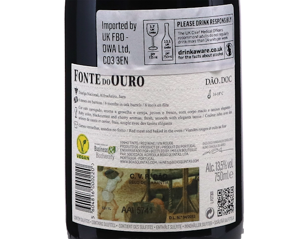 Fonte do Ouro Tinto, Dão 2020