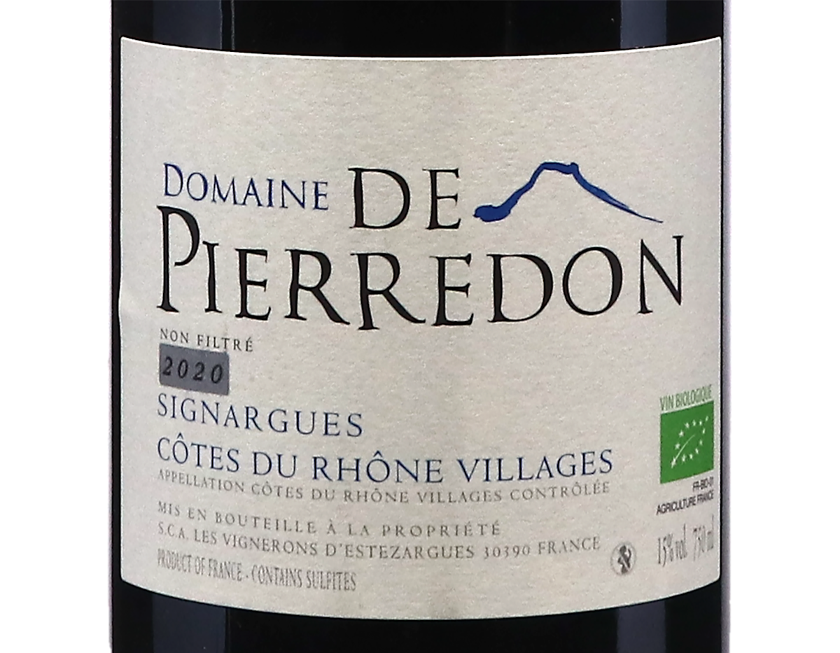Signargues, Côtes-du-Rhône Villages, Domaine de Pierredon 2020