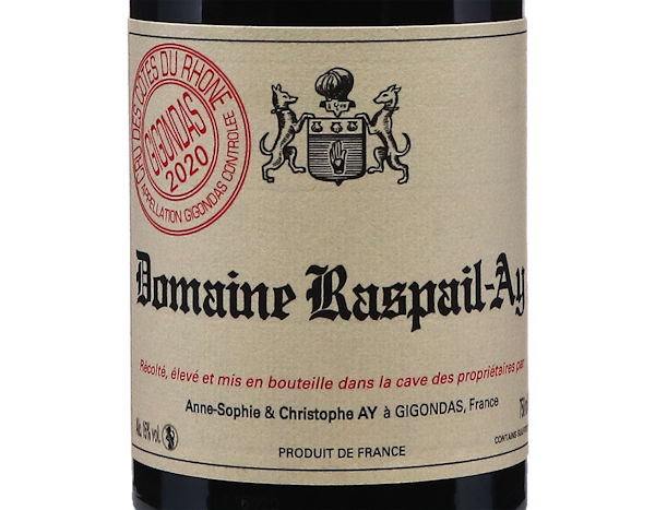 Gigondas, Domaine Raspail-Ay 2020